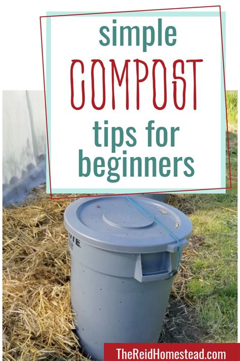 Simple Easy No Work DIY Composting Step By Step Instructions Diy Compost Diy Compost