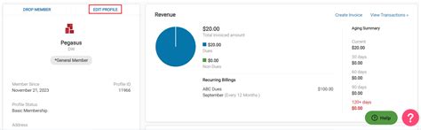 Profile Edit Screen MemberClicks Trade