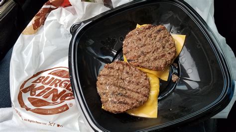 Burger King No Bun