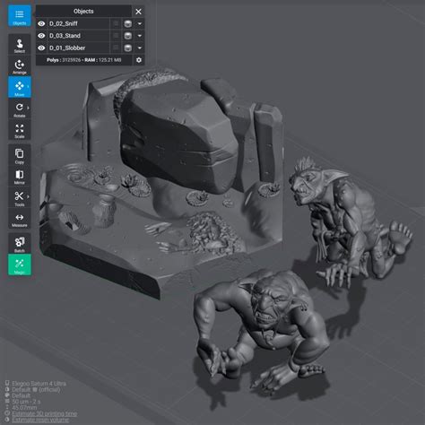 3d Printable Sniff And Slobber Part D By Chagarin