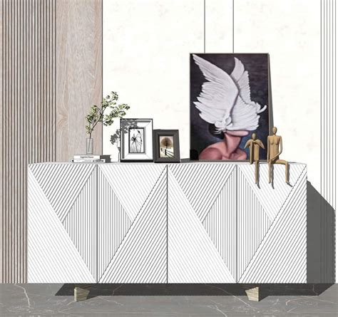 Console Table Collection Free Sketchup Models Cart