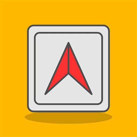 Cursor Filled Shadow Icon 42958475 Vector Art At Vecteezy