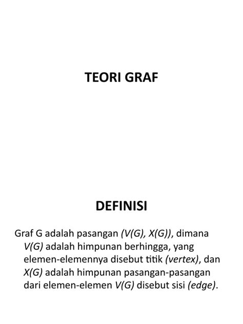 Teori Graf Pdf