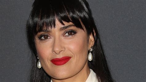 Salma Hayek Ombre Hair