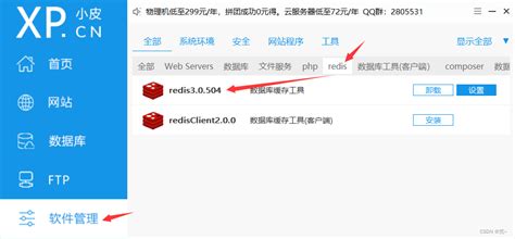 Redis学习 Tp6配置并使用redis图文详解 小皮面板三 tp redis缓存配置 CSDN博客
