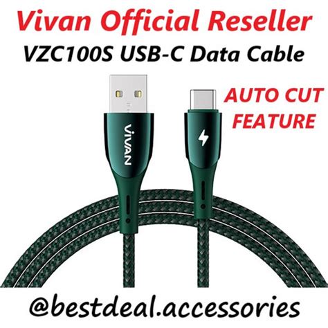 Jual Vivan Vzc S Type C Kabel Data Cable Usb C Android Smart Power
