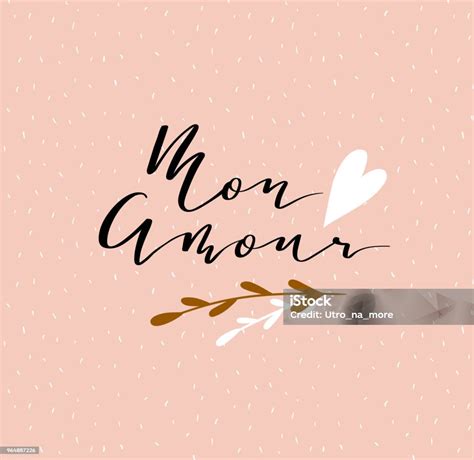 글자 월 아무르 붓글씨 폰트입니다 벡터 일러스트 기울임꼴 비문 그리기 손으로입니다 사랑발렌타인 카드의 선언입니다 하트 모양에 대한 스톡 벡터 아트 및 기타 이미지 Istock