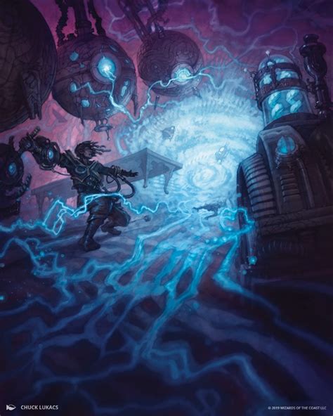 Cyclonic Rift Magic The Gathering Art By Chuck Lukacs Electric