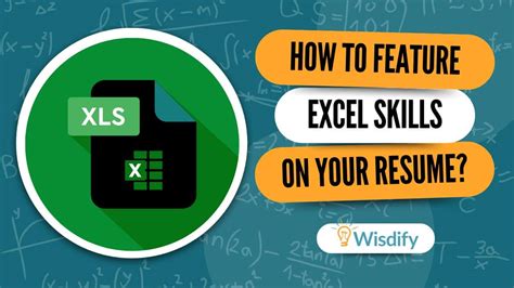 How To Show Your Excel Skills On Your Resume