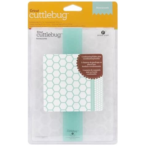 Cricut Cuttlebug 5x7 Embossing Folder Border Set Honeycomb Bed Bath And Beyond 7940958