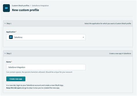 Workato Connectors Salesforce Create A Custom Oauth Profile