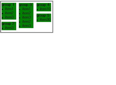 css how to float div in multiple columns without left center right div tag stack overflow