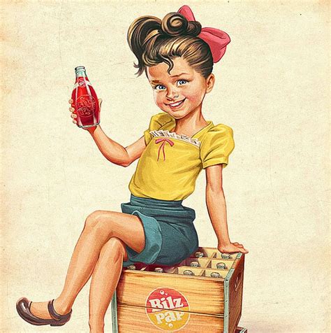 빈티지 일러스트 빈티지 그림 네이버 블로그