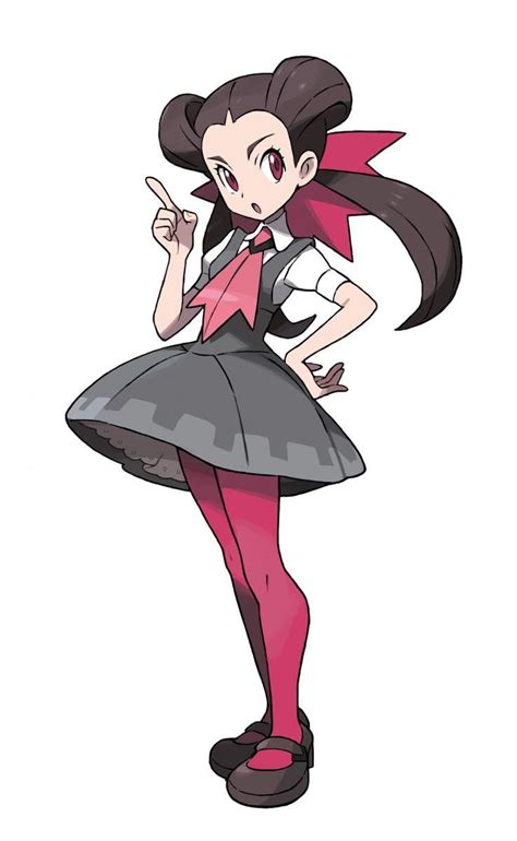 Rock Type Roxanne Gym Leader Hoenn Pokémon Oras Pokemon Art
