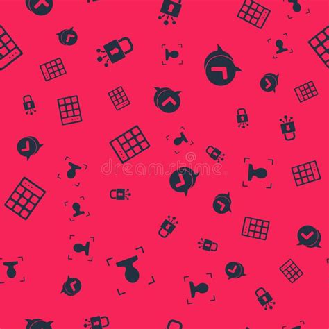 Set Face Recognition Cyber Security Password Protection And Check Mark In Speech Bubble On