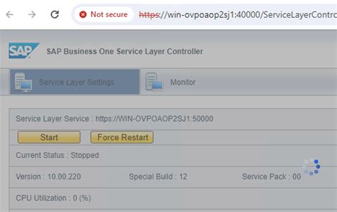 Failed To Start Service SAP Business One Service SAP Community