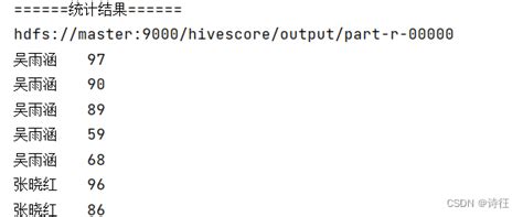 Mr实战：统计总分与平均分mr程序实现各科成绩平均分 Csdn博客
