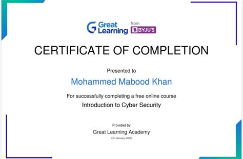 Mohammed Khan On Linkedin Thanks Cyber Great