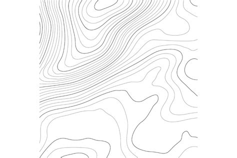 Mopographic Map The Stylized Height Graphic By DG Studio Creative