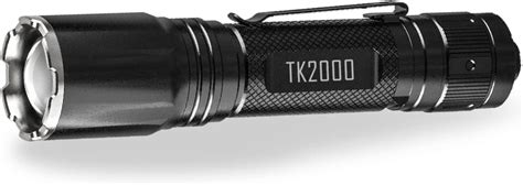 Usb Rechargeable Led Flashlight Kit With Battery Ecogear Fx