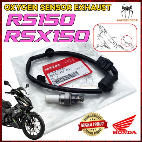 100 Original Honda Rs150 Rs150r Rs 150 Rs X Oxygen Sensor Exhaust Sensor O2 Sensor 36532
