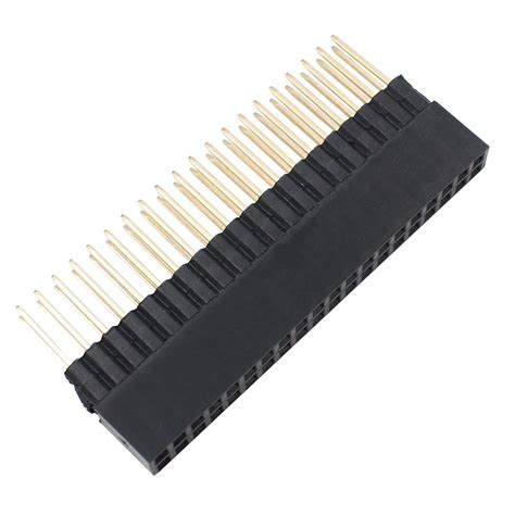 Amazon Com 2x20 Pins Extra Tall Female 0 1 Pitch Stacking Header For Raspberry Pi A Pi Model