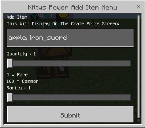 Kitty S Crates Addon For Minecraft