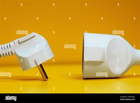 AC Power Plug And Power Socket Stock Photo Alamy