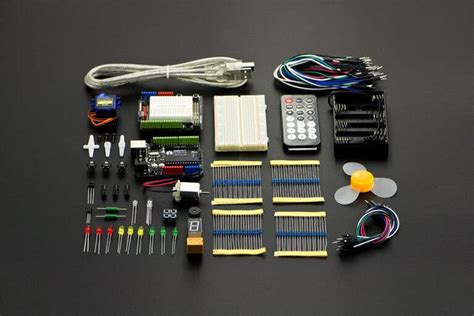 Dfrobot Beginner Kit For Arduino The Pi Hut