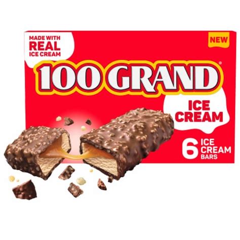 100 Grand Ice Cream Bars 12 Fluid Ounces Kroger