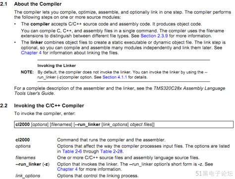 Spru514p Tms320c28x Optimizing C C Compiler（共203页pdf下载） Dsp论坛