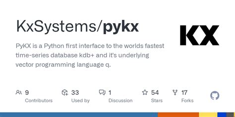Github Kxsystemspykx Pykx Is A Python First Interface To The Worlds
