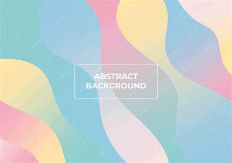 Premium Vector Colorful Wave Gradient Abstract Background Template
