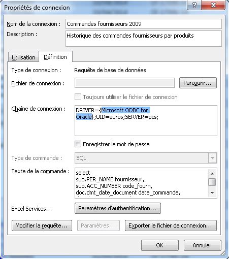 Installation Of 64 Bits Odbc Oracle Client To Work With Office 64bits Activpart Informatique