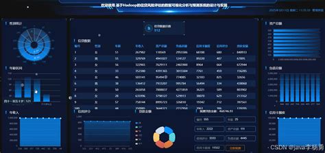 基于springboot大数据hadoop机器学习预测算法的信贷风险评估的数据可视化分析与预测系统的设计与实现精品源码精品论文上万数据集答辩ppt Csdn博客