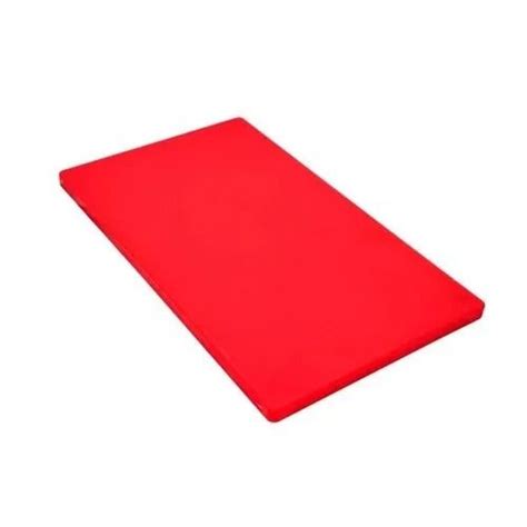 Red 53 Mm Thick Color Coated Rectangular Plain High Impact Polystyrene