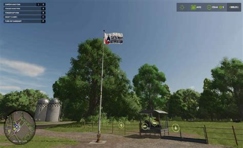 Fs25 Usa Cattlemans Association Flag V10 Fs 25 Objects Mod Download