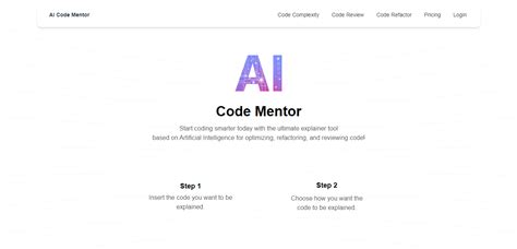 Ai Code Mentor Your Personalized Code Explainer Ai Tool