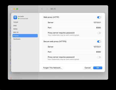 Setting Up Proxy Proxygen