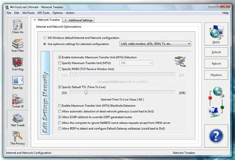 GD WinTools Net Tweak Guide Vista Internet And Network Tweaks