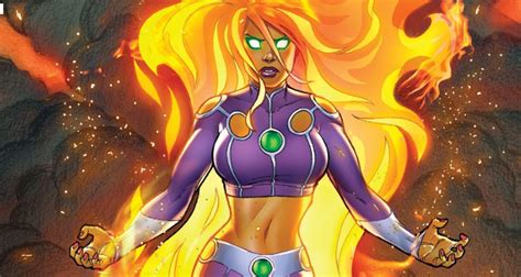 Photo Reveals Anna Diops New Look As Starfire For Titans Season 3 Bounding Into Comics