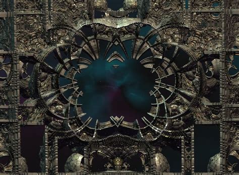 Abstract Clock Face Artwork