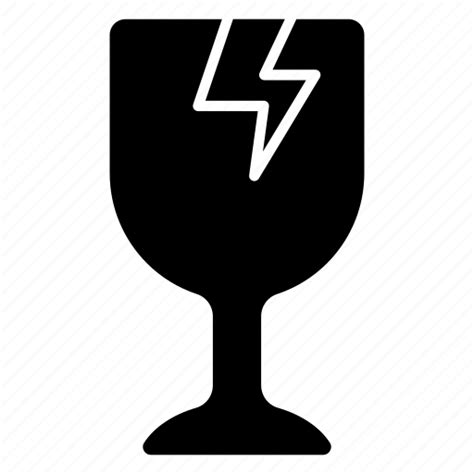 Fragile Parcel Package Delivery Logistics Breakable Product Icon Download On Iconfinder