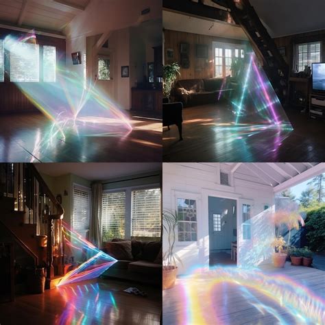 Premium Photo Rainbow Light Triangle Prism Refraction