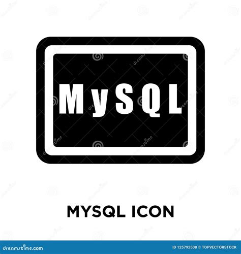 Mysql Icon Trendy Flat Vector Mysql Icon On White Background Fr