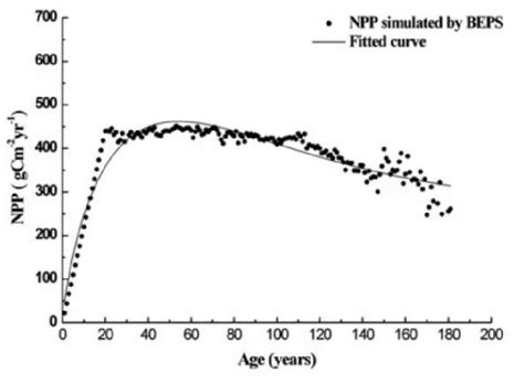 The Relationship Between Tree Age And Npp And Based On The Research Of Download Scientific
