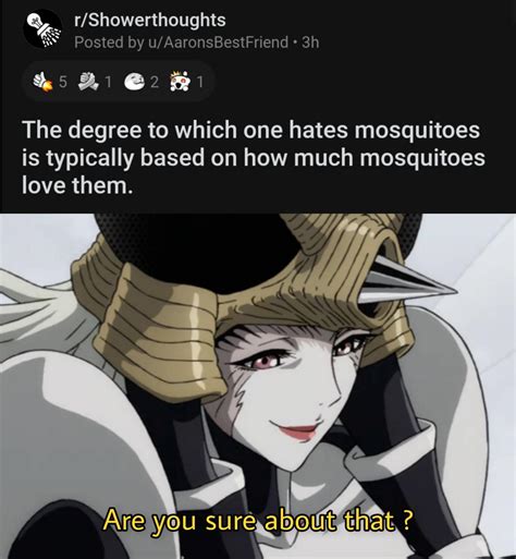 Mosquito Girls Harem Doesnt Sound That Bad Tho R Goodanimemes