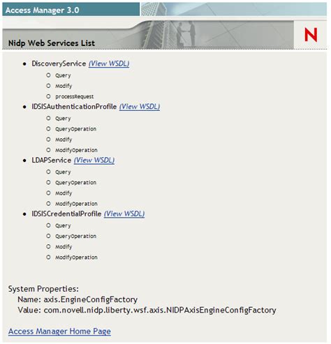 Novell Doc Novell Access Manager 3 0 Sp4 Administration Guide Managing Direct Access To The