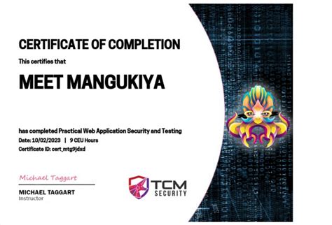 Meet Mangukiya On Linkedin Tcmsecuritycertified Webappsecurity