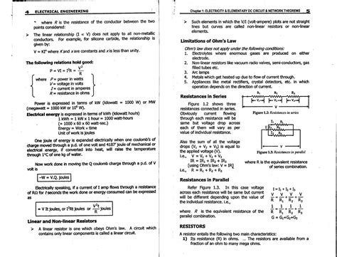 SOLUTION Electricity And Elementary Dc Circuit And Network Theorems